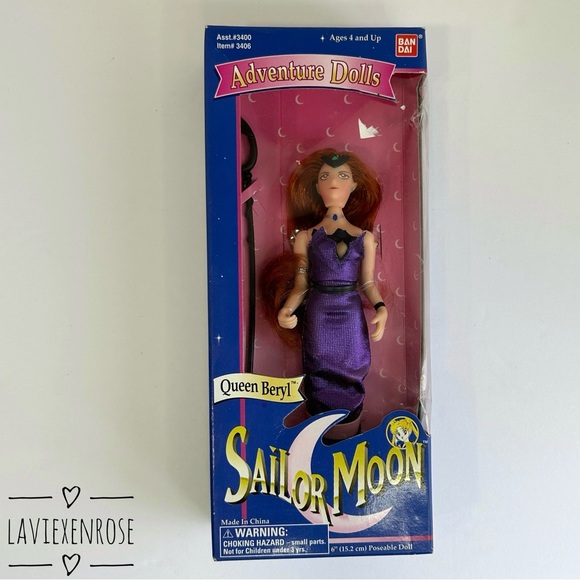 Bandai Namco | Toys | 995 Sailor Moon Queen Beryl 6 Adventure Doll ...